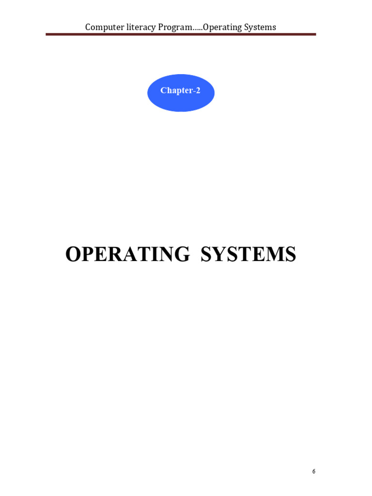 CHAPTER 2A - Operating Systems | PDF | Process (Computing) | Operating System