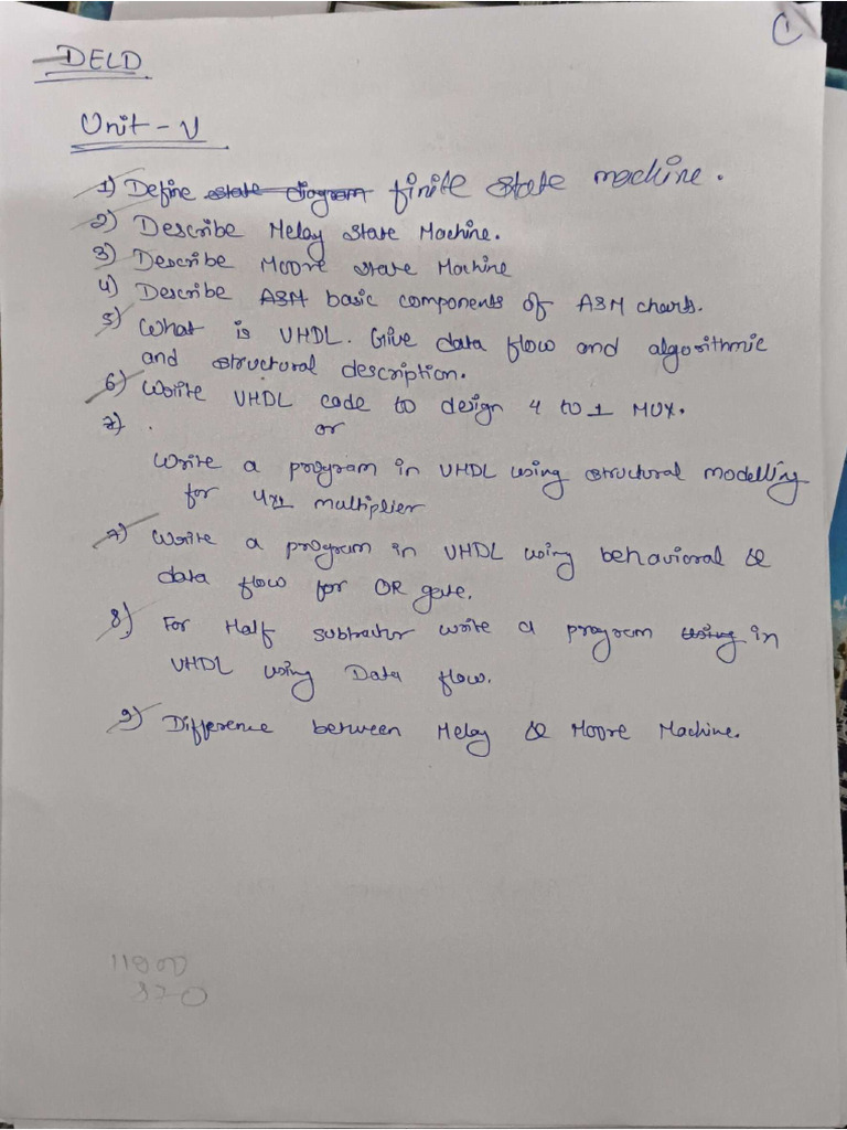 Deld Unit 5 Pdf