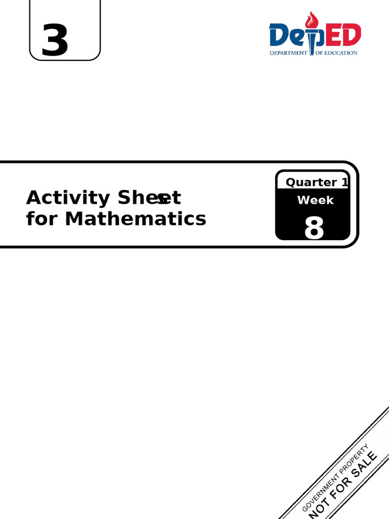 LAS Math-3 Q1 Week-8 For-Sign-Off | PDF