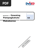 LAS Makabansa-2 Q3 Week-1 | PDF