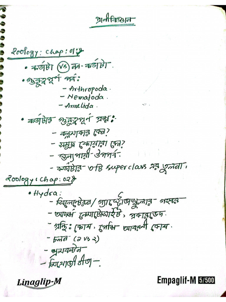 Biology Sugg Zoology | PDF