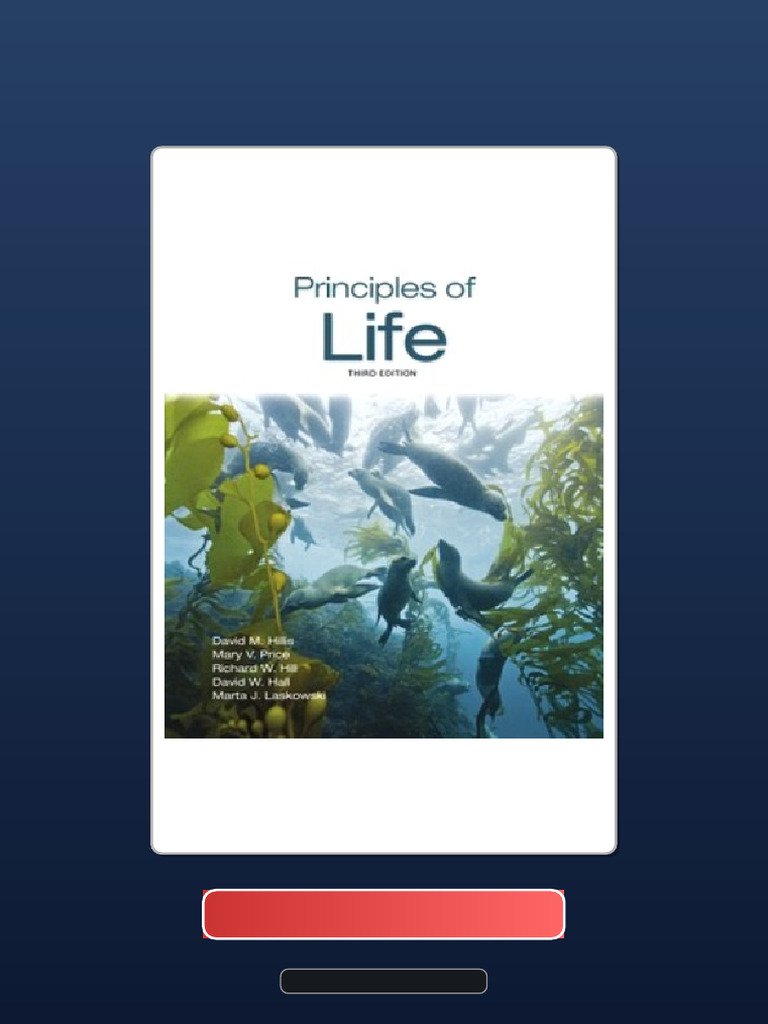 Complete Bundle Principles of Life 3rd Edition Hillis HQ File | PDF ...