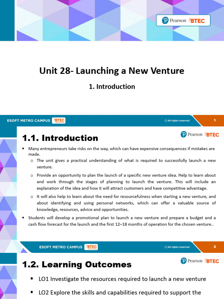 Introduction to the module | PDF | Entrepreneurship | Economies