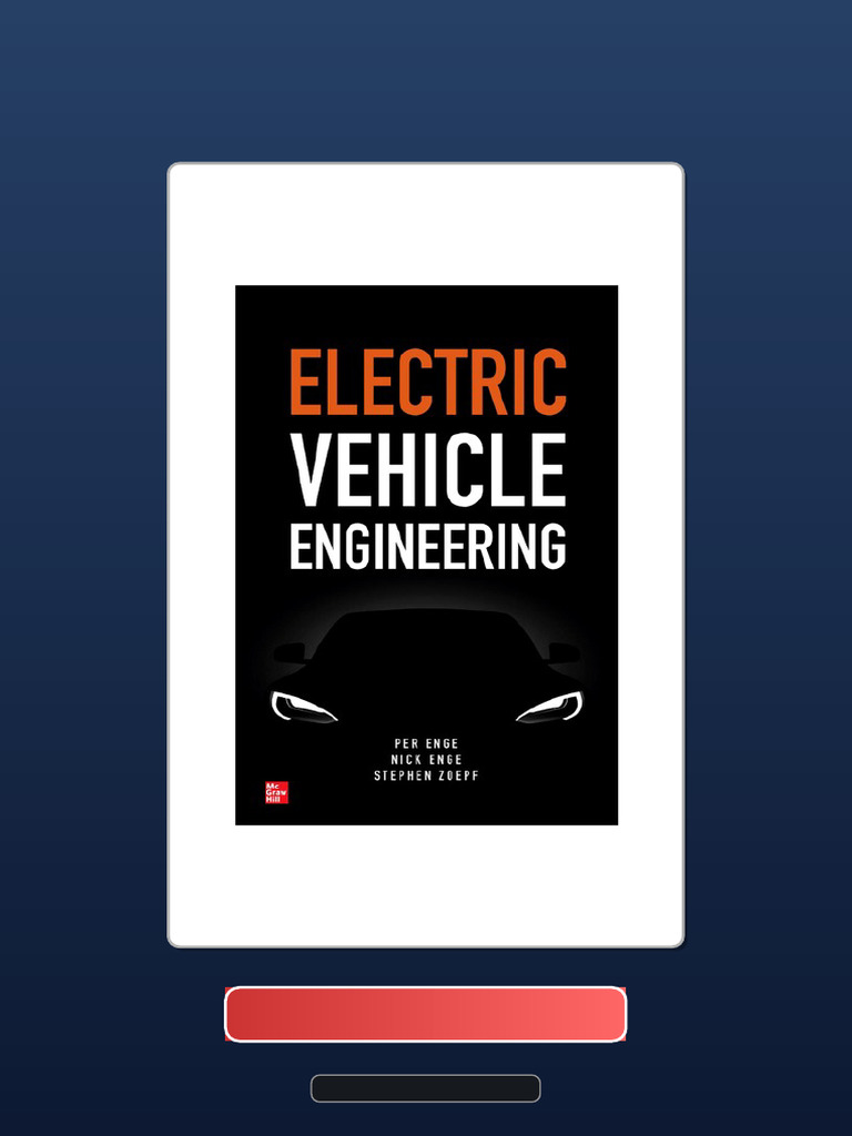 Complete Bundle Testbank Electric Vehicle Engineering 1st Edition | PDF ...