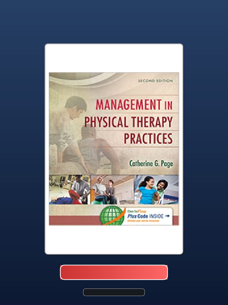 Management in Physical Therapy Practices 2nd Edition Catherine G Page ...