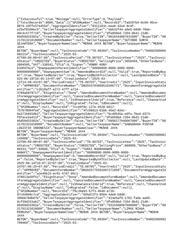 Inputinvoice List | PDF