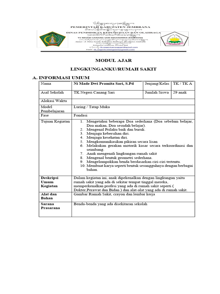 Modul Ajar PMM | PDF