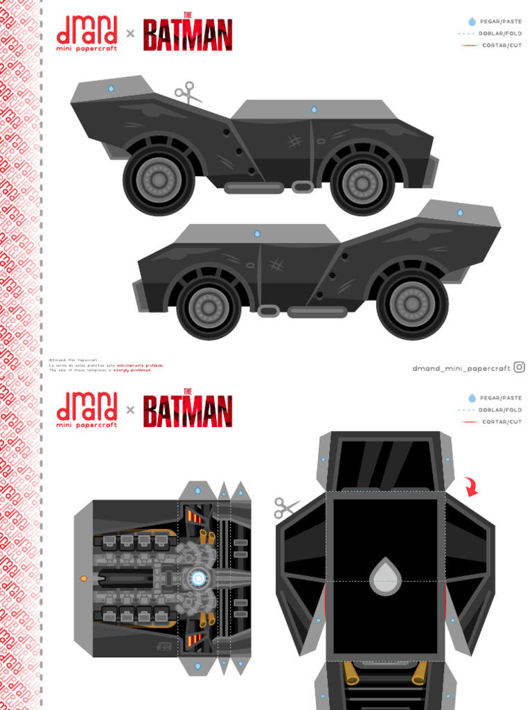 Batmobile (New Papercraft) | PDF