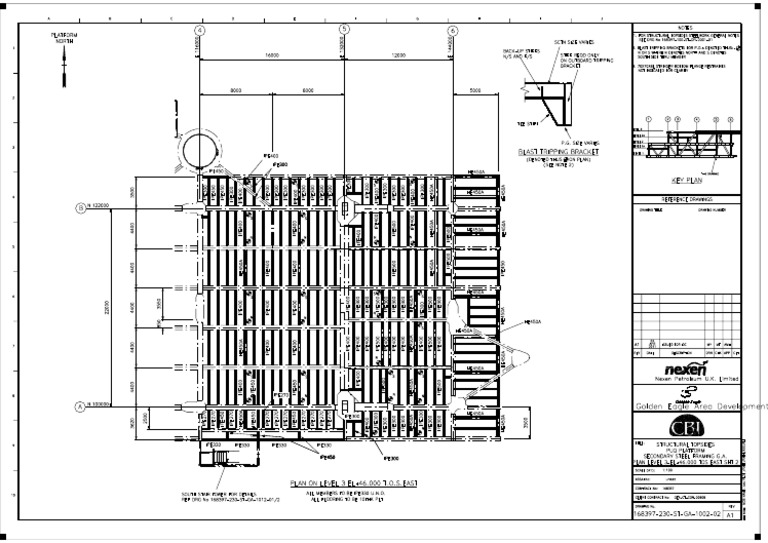 168397-230-ST-GA-1002-02 Structural Topsides PUQ Platform Secondary ...