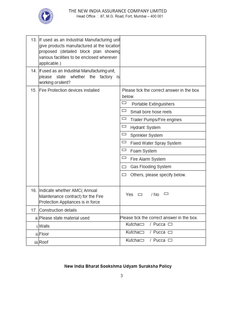 Proposal Form3 | PDF