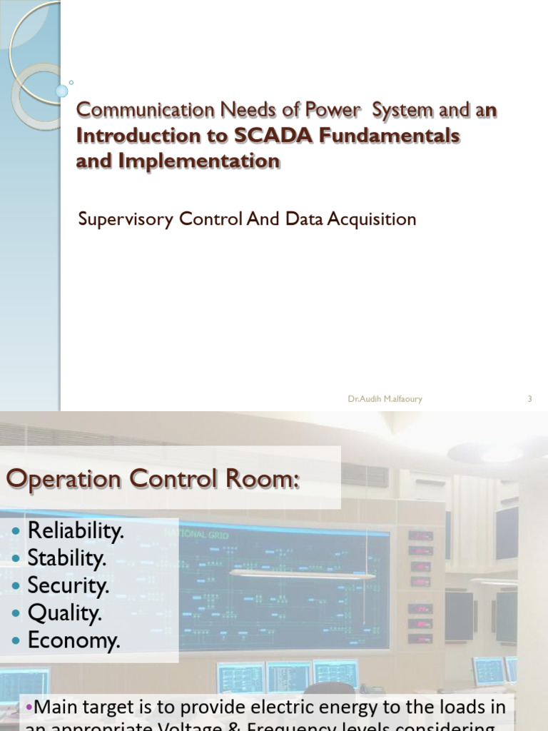 An Introduction To SCADA Systems and Substation Automation | PDF | Electrical Grid | Telemetry