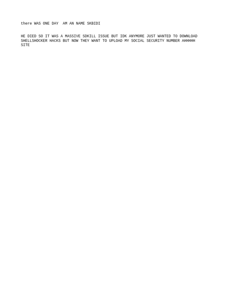 The Story of Skibidi | PDF