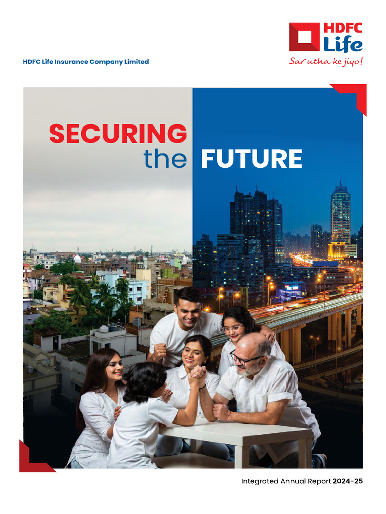 HDFC Life Integrated Annual Report 2024-25 | PDF | Private Sector ...