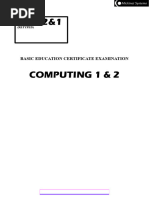 2025 Bece Computing Questions Answered Objectives Computing Class | PDF | Computer Program ...
