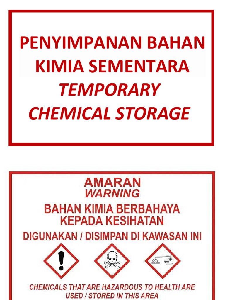 Warning Chemical Signage | PDF
