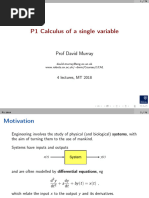 Calculus 1 Topic List | PDF | Derivative | Function (Mathematics)