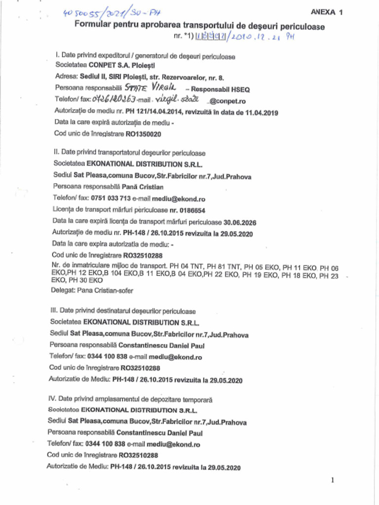 Anexa 1 HG 1061 Completata | PDF