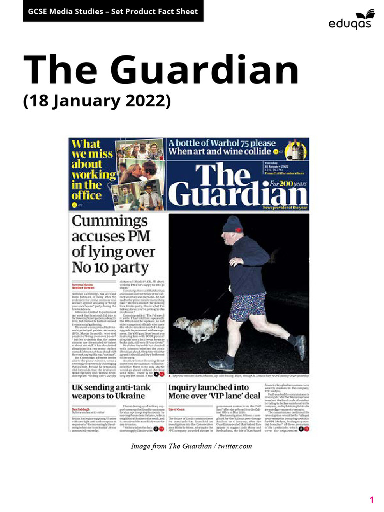 The Guardian: Audience and Representation Insights | PDF | The Guardian