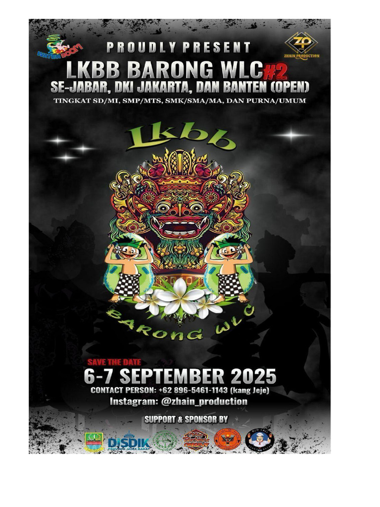Undangan LKBB Barong Wlc#2 | PDF