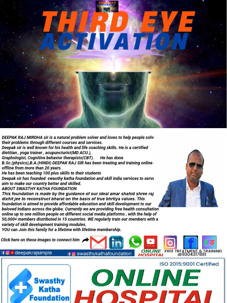 Third Eye Activation Workshop | PDF