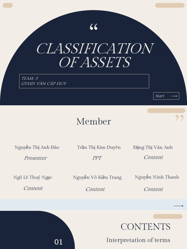 Group 3 Classification of Assets | PDF | Debt | Securities (Finance)
