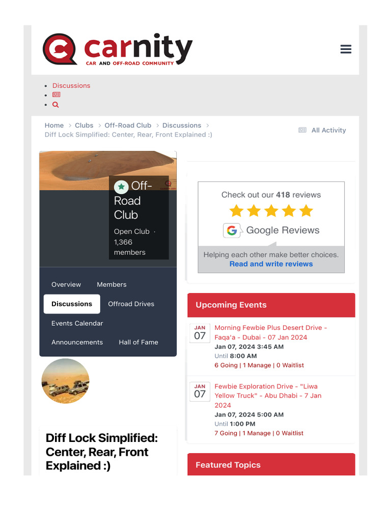Diff Lock Simplified - Center, Rear, Front Explained - ) - Discussions ...