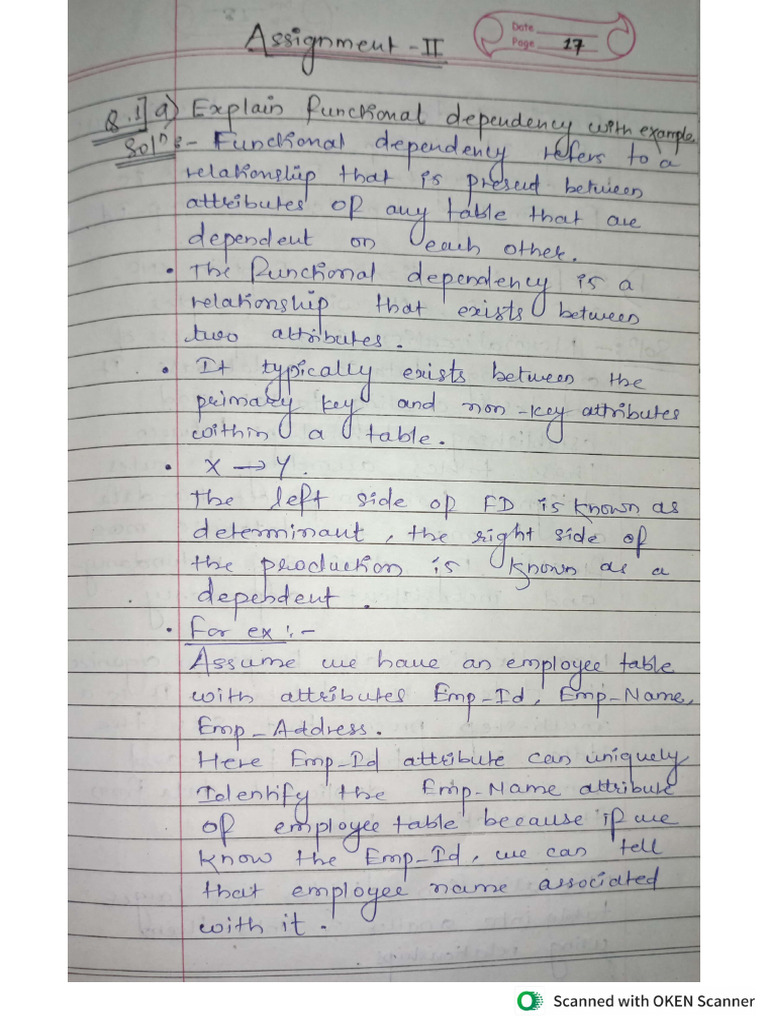 DBMS Assignment 2 | PDF