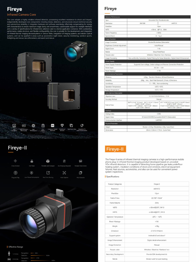 Infrared Camera Core - 01 | PDF