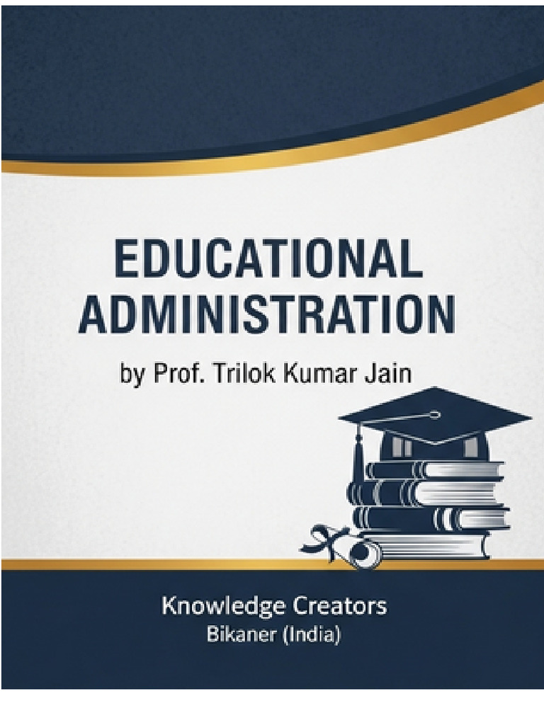 Educational Administration Insights | PDF | Leadership | Governance