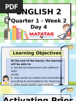 Aral Program: Week 5 Activities | PDF | Linguistics | Human Communication