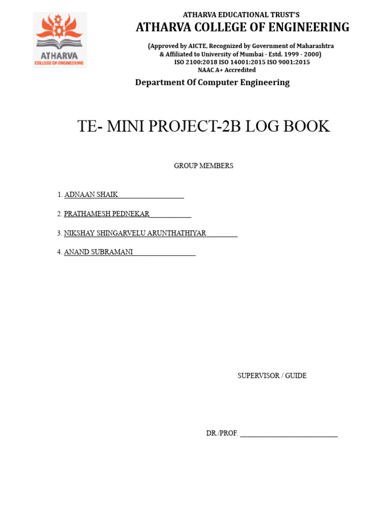 Logbook Group No 05 | PDF | Engineering | Knowledge