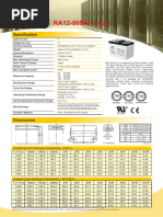 Battery Sizing Calculation | PDF | Electric Power | Watt