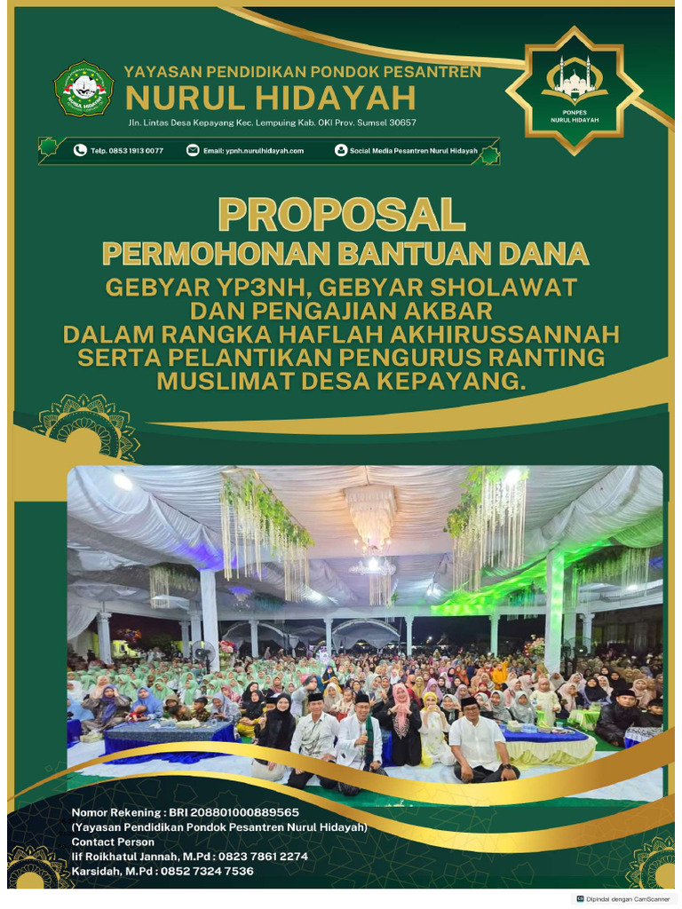 Rev Proposal Haflah 2025 | PDF