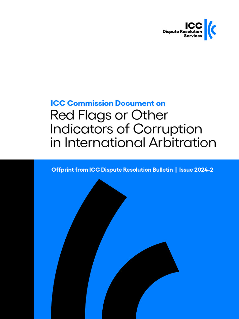 2024 ICC Red Flags or Other Indicators of Corruption ICC DRS Bulletin | PDF | Bribery | Corruption