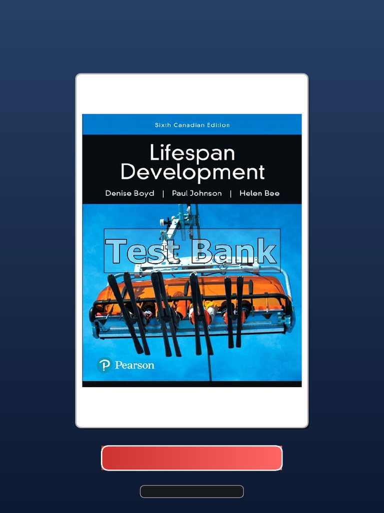 Lifespan Development Canadian 6th Edition Boyd Digital Access | PDF ...