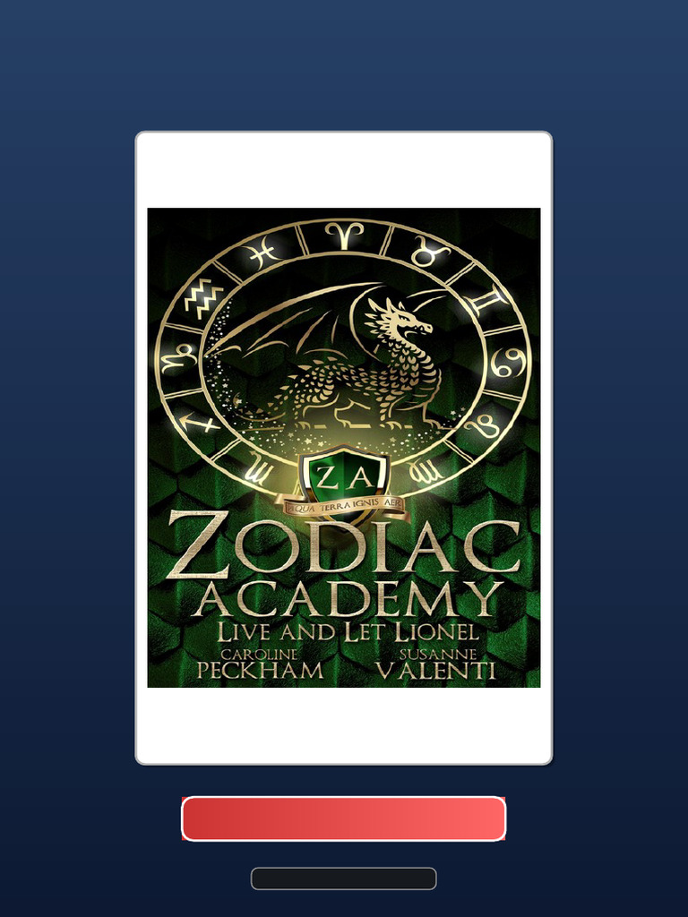 Complete Bundle Zodiac Academy Live and Let Lionel Caroline Peckham ...