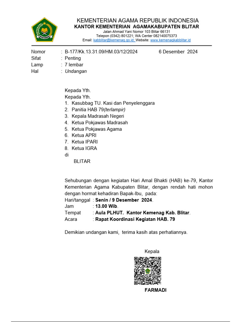 20241206112008Surat Undangan HAB 79_6 Desenber 2024-digabungkan | PDF