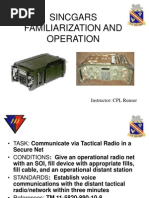 SINCGARS Radio Setup | PDF