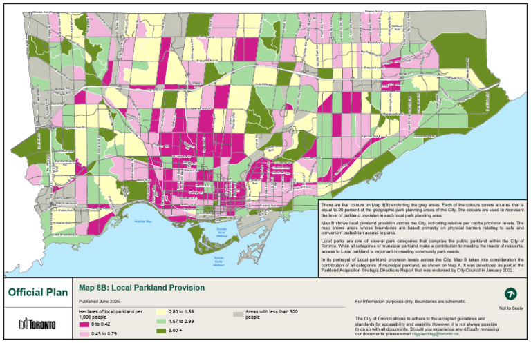 8f3a CityPlanning Map 8B Local Parkland Provision | PDF