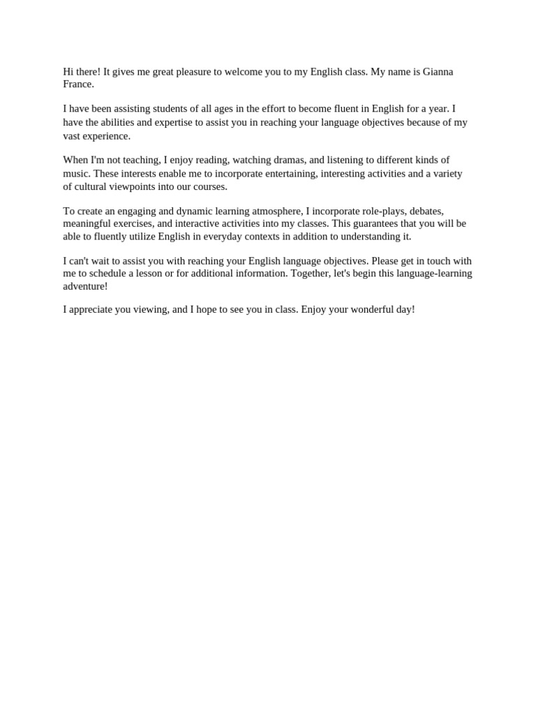 Video Script (51talk) | PDF