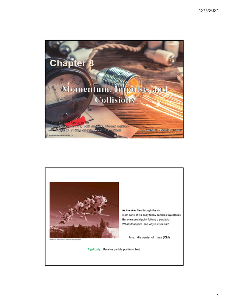 Chapter08 System of Particles Collision 2e | PDF | Collision | Momentum