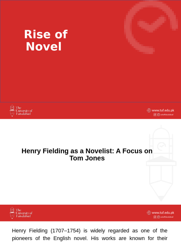 Henry Fielding As A Novelist | PDF | The History Of Tom Jones, A ...