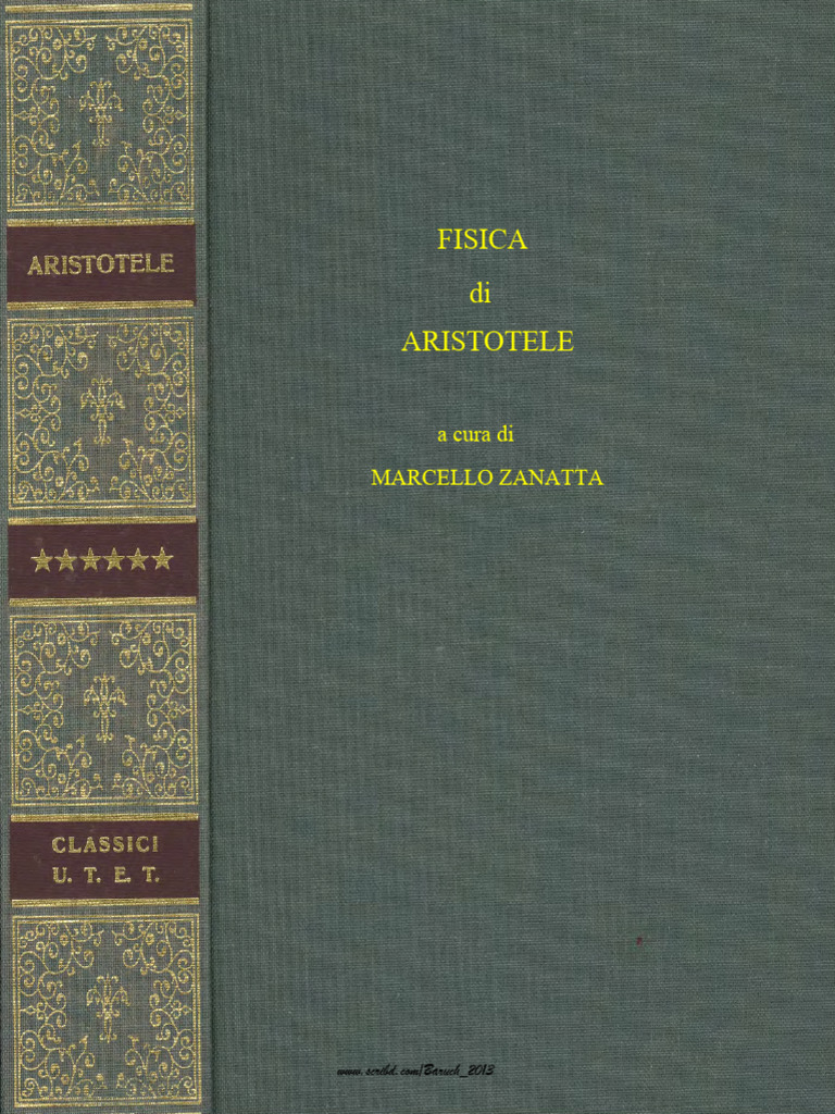 Aristóteles - Fisica.1999 | PDF