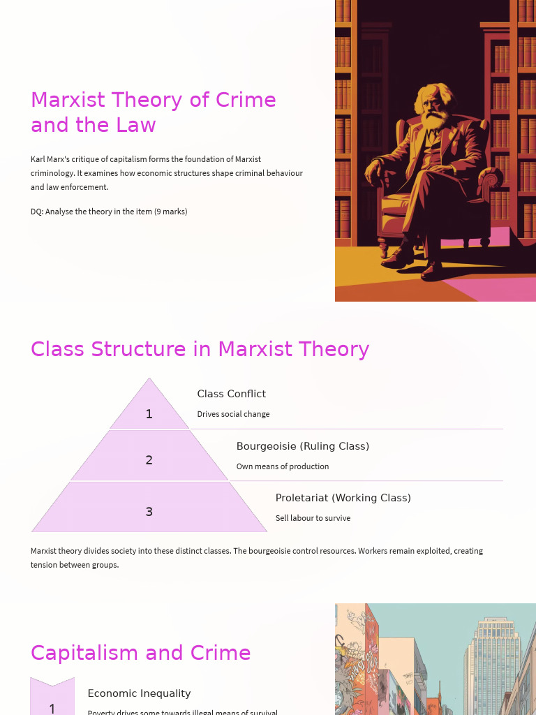 Marxist Theory of Crime and The Law | PDF | Crimes | Crime & Violence