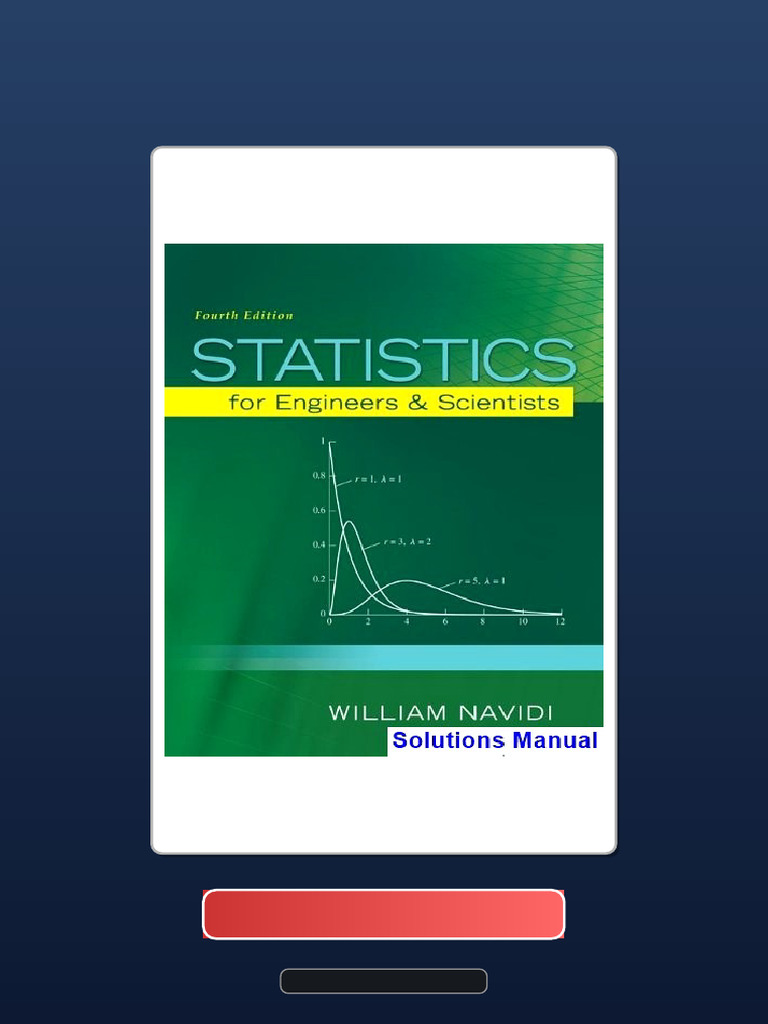 Statistics For Engineers and Scientists 4th Edition William Navidi Digital Access | PDF ...