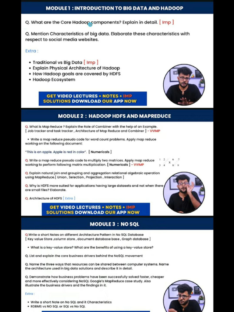 BDA Important Questions | PDF