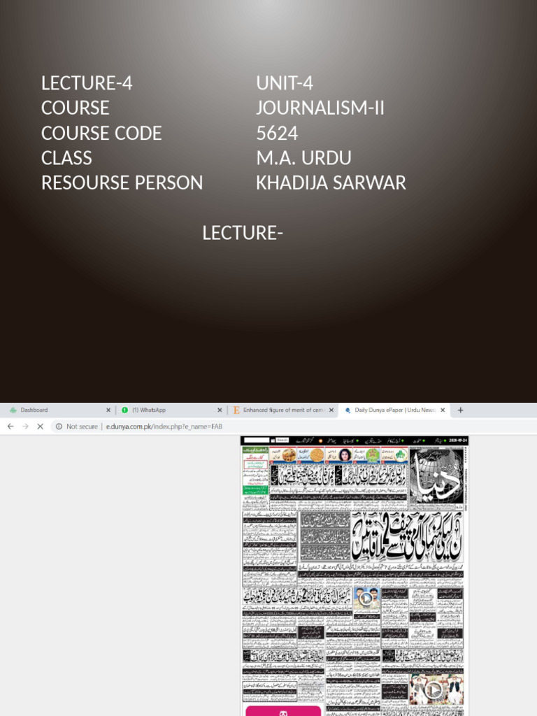 Lecture 3 5623 | PDF