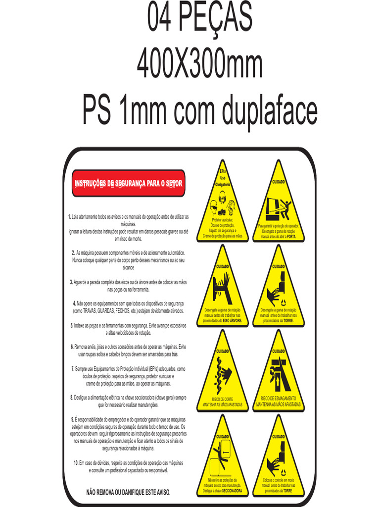 Placas 2 | PDF | Ferramentas | Máquinas