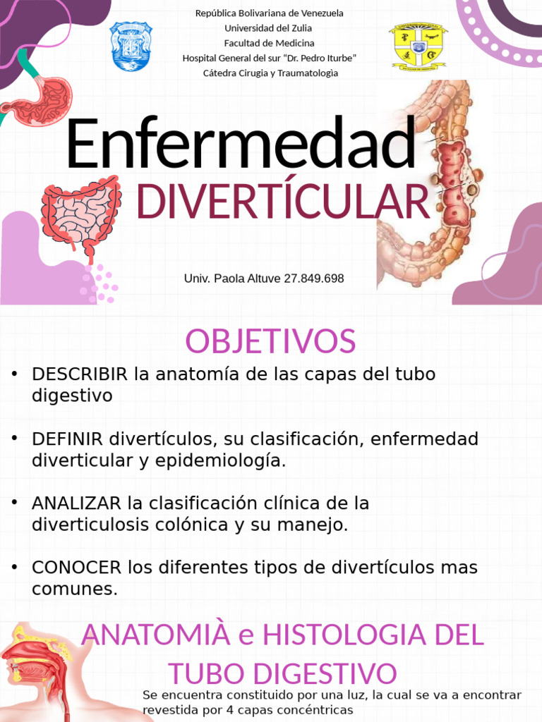 Enfermedad Diverticular-Compressed | PDF | Gastroenterología | Especialidades Medicas