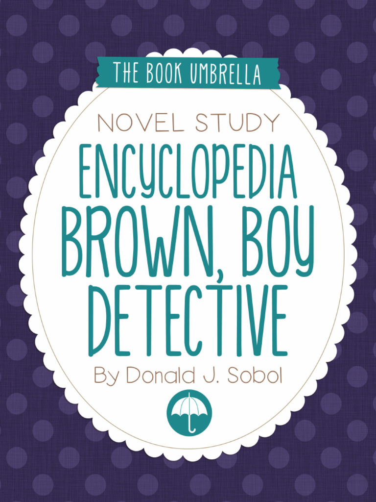 Encyclopedia Brown Study Guide | PDF | Encyclopedia Brown